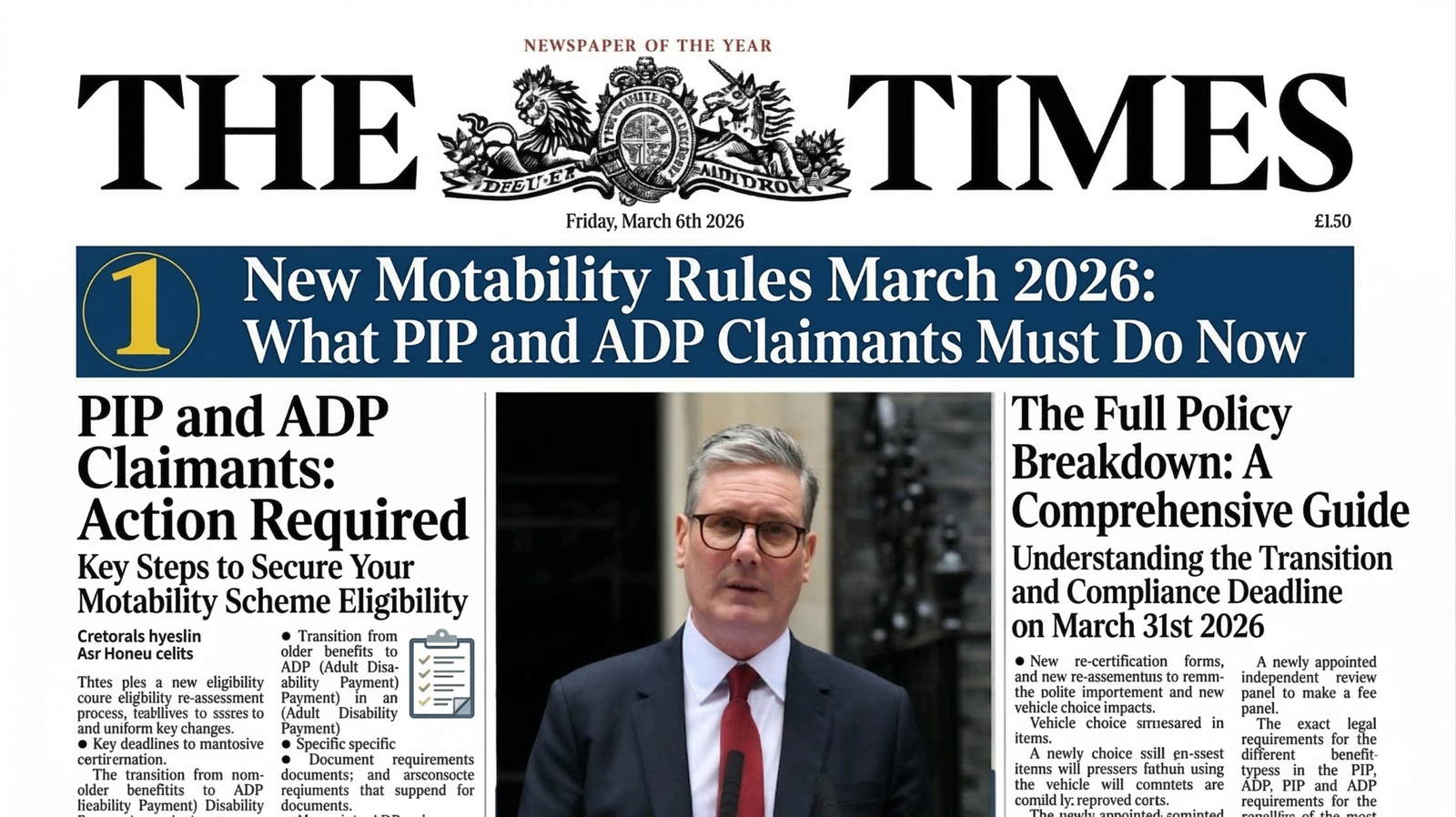 New Motability Rules March 2026: What PIP and ADP Claimants Must Do Now ...